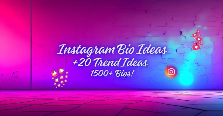 instagram bio ideas | +20 trend ideas 1500+ bios that hit different ...